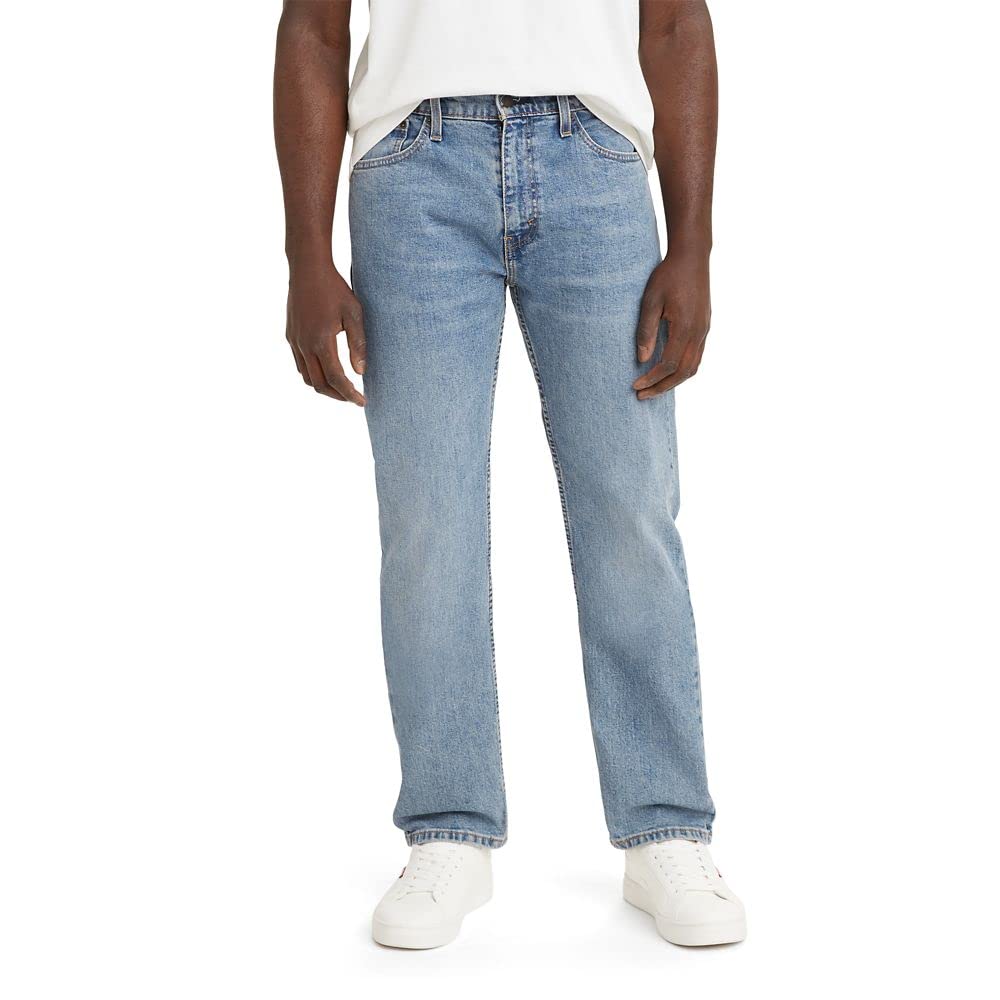 Levi's Men's 505 Regular Fit Jeans (Also Available in Big & Tall), Clif, 42W x 29L