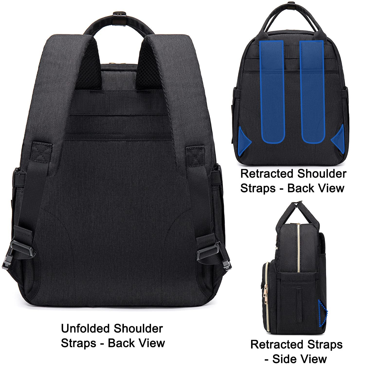 Artelaris Lunch Backpack for Women, Lunch Box Insulated Backpack, Cooler Backpack with Hidden Strap Design, Multipurpose Lunch Backpack, Daypack for Work Picnic Hiking School Beach
