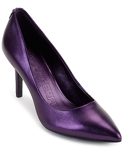 Karl Lagerfeld Paris Women's Royale Dress Pump, Violet, 9.5