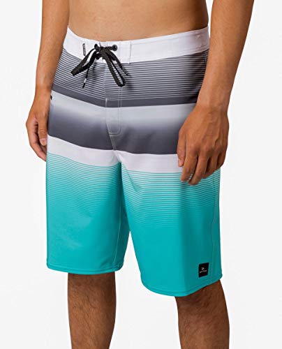 Rip Curl mens Mirage Setters 21" Boardshorts, Stretch Surf Swim Trunks Board Shorts, Grey, 36 US