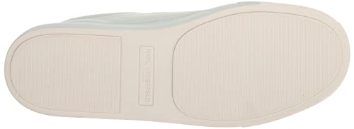 Karl Lagerfeld Paris Women's Cyrene Studded Slip on Sneaker, Mint Julep/Bright White, 9