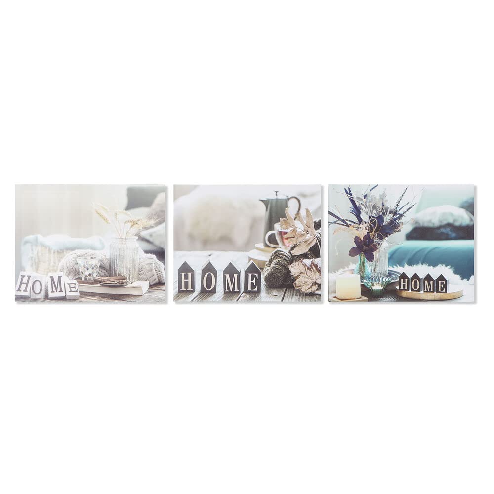 DKD Home Decor Brand Picture (50 x 1.8 x 40 cm) (3 Pieces) (Reference: S3018159)