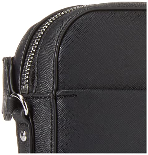 Karl Lagerfeld Paris Womens Maybelle Camera Crossbody Cross Body, Black/Grey, One Size US