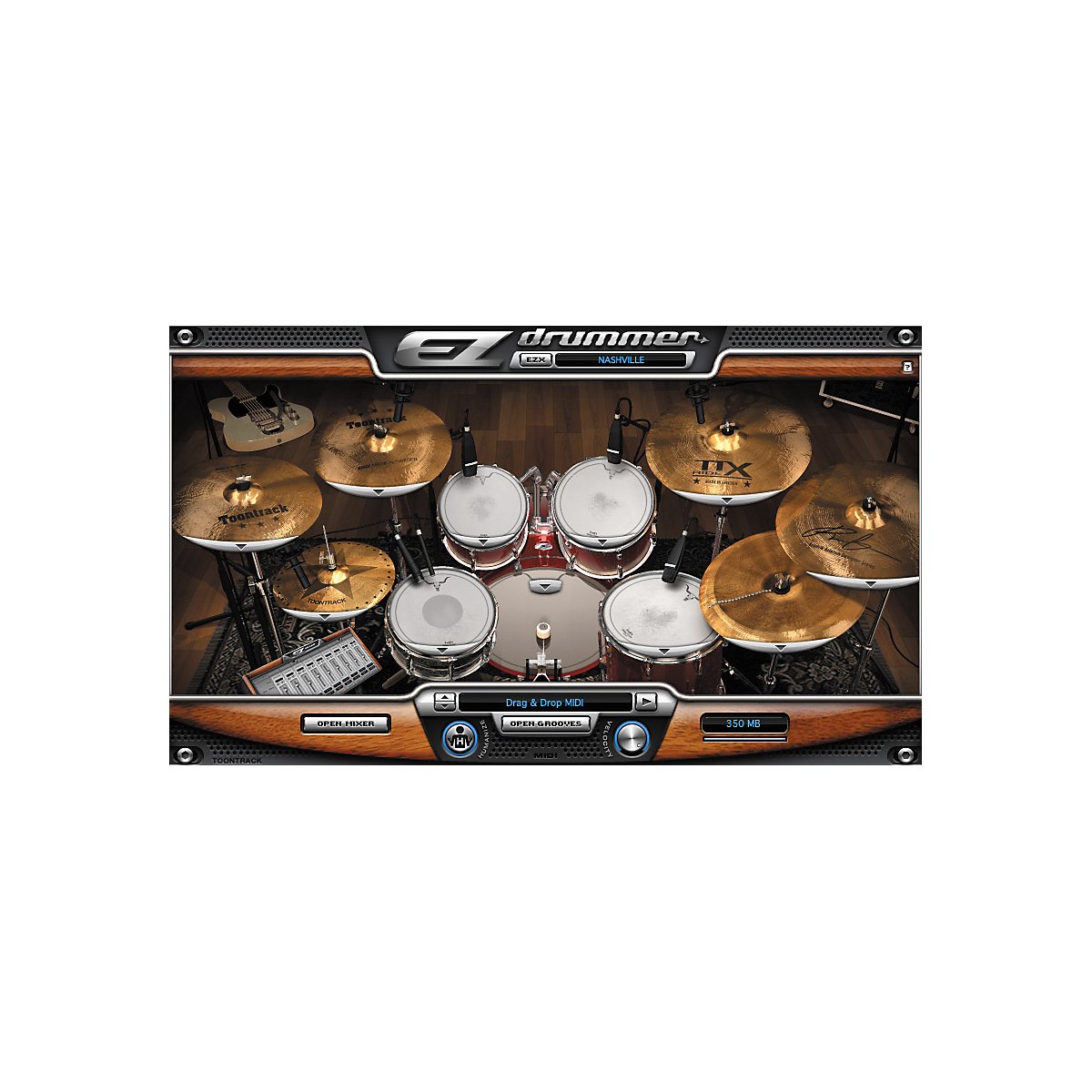 Toontrack Nashville EZX Expansion Pack for EZdrummer