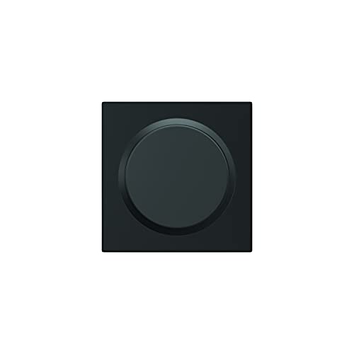 SCHLAGE F10 BWE 622 COL Bowery Knob with Collins Trim Hall & Closet Passage Door Lock, Matte Black