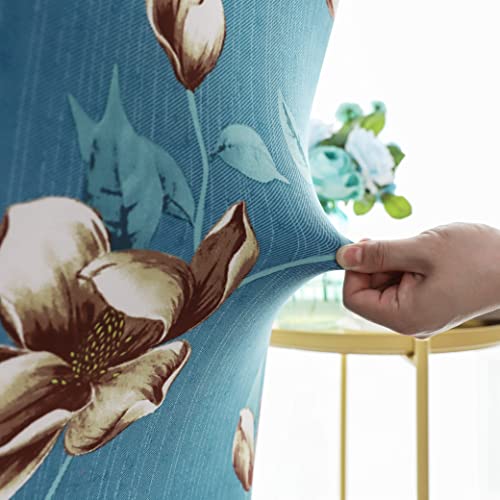 Modern Dining Chair Covers Restaurant Room Banquet Beach Universal Elasticity Jacquard Geometry Print Chair Cover A12 6pcs