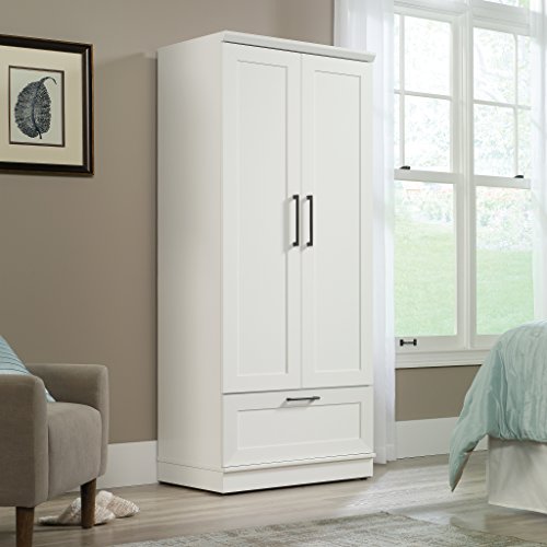 Sauder Homeplus Wardrobe, Soft White finish