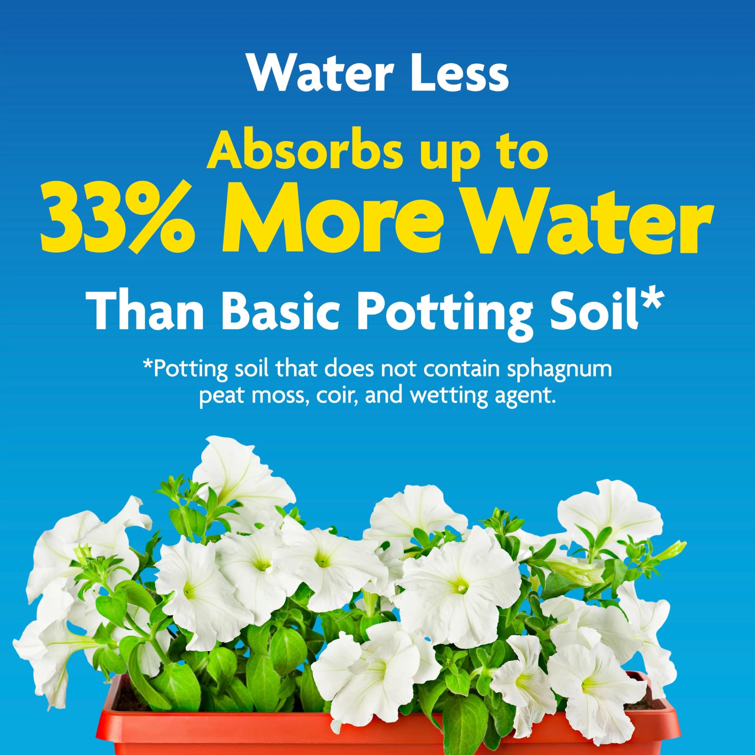 Miracle-Gro Moisture Control Potting Mix - Soil for Indoor & Outdoor Containers, Added Fertilizer Feeds Up to 6 Months, 8 qt.