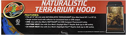 Zoo Med Naturalistic Terrarium Hood, 12-Inch
