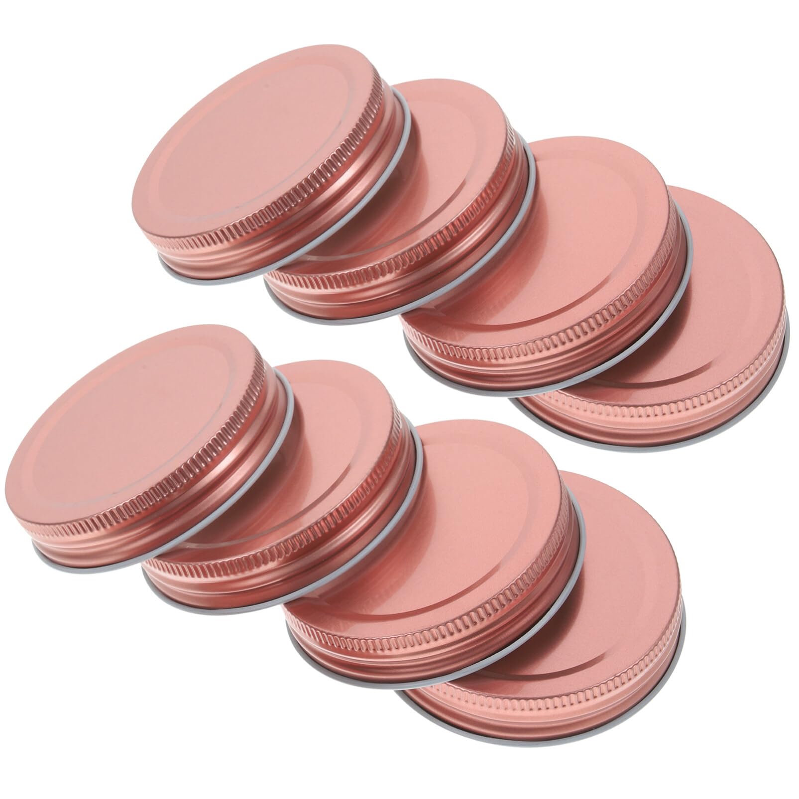 BESTonZON 12pcs Sturdy Mason Jar Covers Multipurpose Reusable Canning Lids for Leakproof Sealing Convenient Jar Covers for Home Canning and Preservation