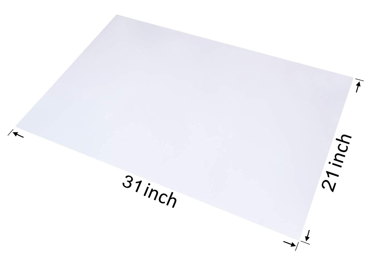 Wowfit 10 CT 21x31 inches 1.6 Mil Clear Plastic Flat Open Poly Bags Great for Proving Bread, Dough, Storage, Packaging and More (21 x 31 inches)