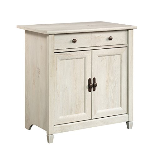 Sauder Edge Water Utility Cart/Stand, Chalked Chestnut finish