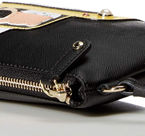 Karl Lagerfeld Paris womens Novelty Large Wristlet, Taxi Yellow, 1 SZ US