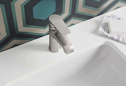 KOHLER 97060-4-BN Hint Single Control Faucet, Vibrant Brushed Nickel