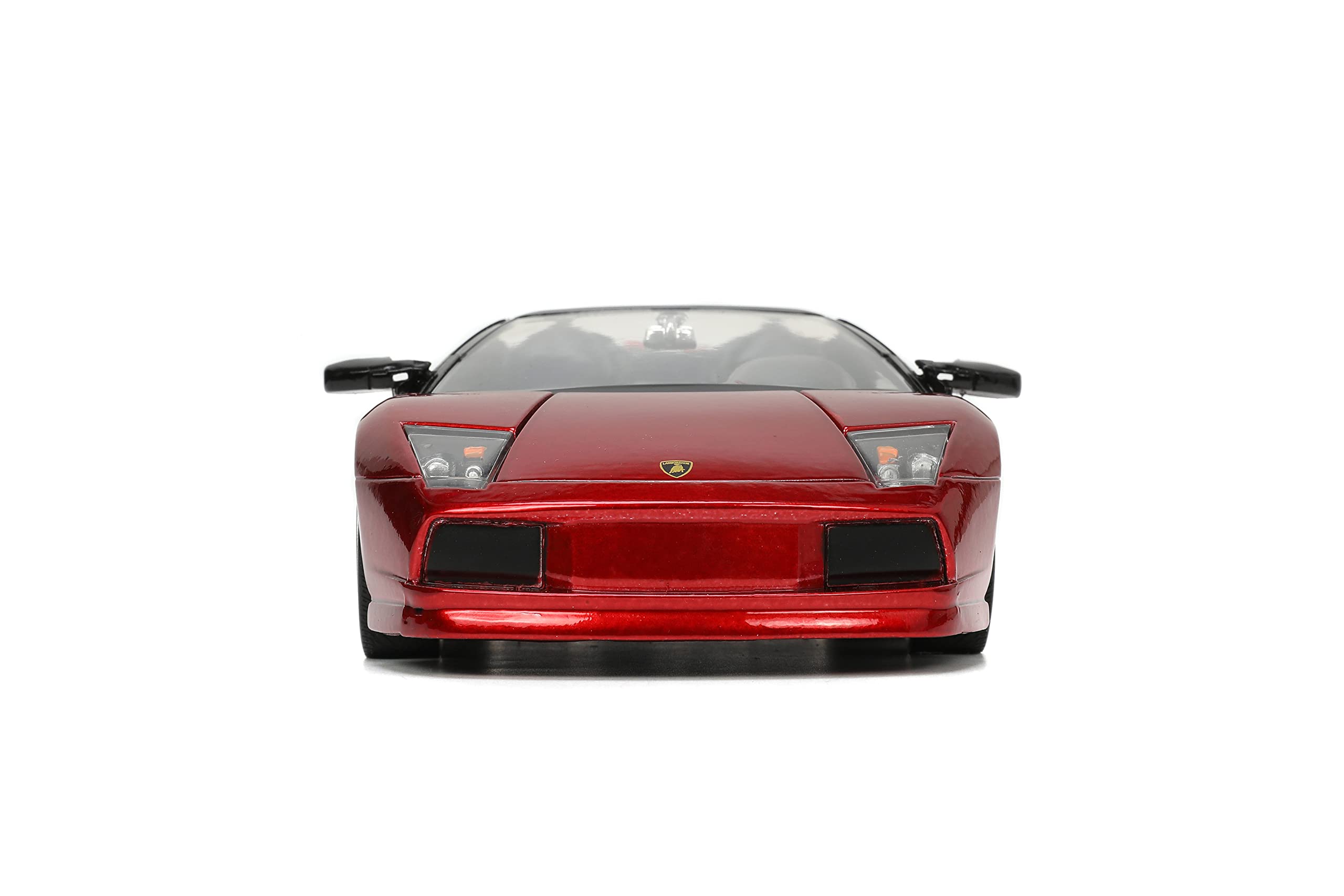 Jada Toys Hyper-Spec 1:24 Lamborghini Murcielago Roadster Die-cast Car Red, Toys for Kids and Adults