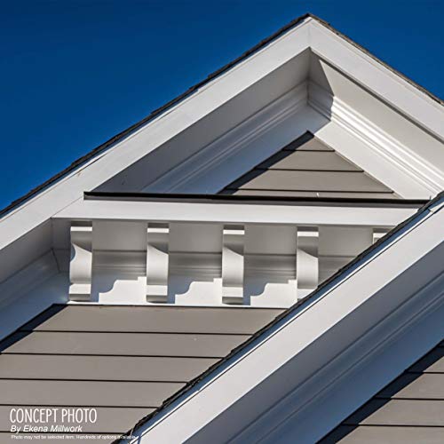 Ekena Millwork BKT05X04X10WG 5 1/4-Inch W x 4 1/2-Inch D x 10-Inch H Wigan Bracket