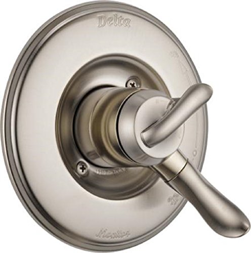 Delta Faucet Linden 17 Series Dual-Function Shower Handle Valve Trim Kit, Stainless T17094-SS (Valve Not Included) 9.00 x 8.00 x 0.05 inches