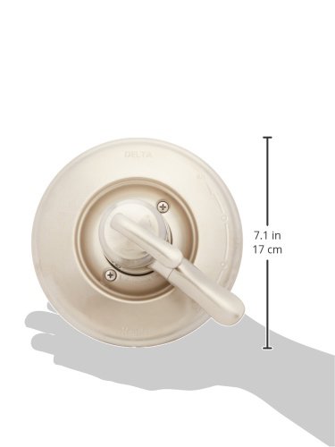 Delta Faucet Linden 17 Series Dual-Function Shower Handle Valve Trim Kit, Stainless T17094-SS (Valve Not Included) 9.00 x 8.00 x 0.05 inches