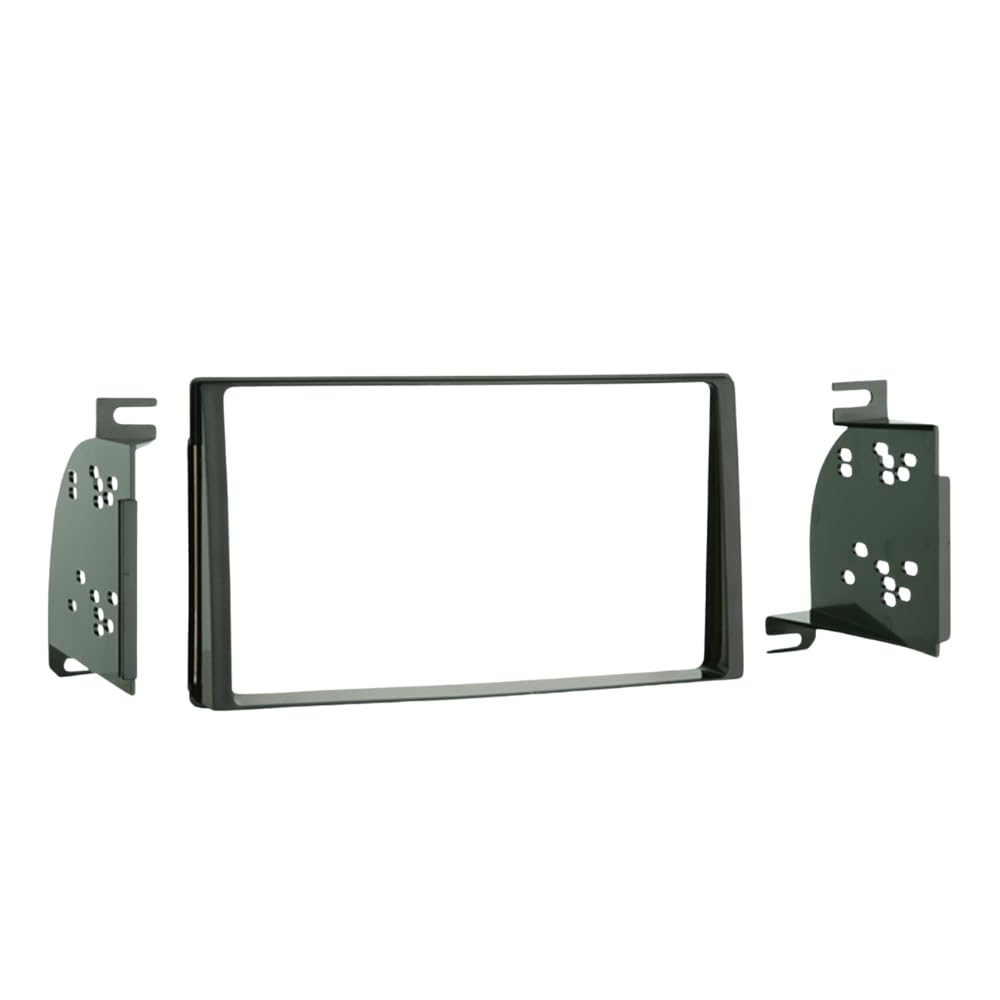 Metra 95-7323 Double DIN Installation Kit for 2006-up Kia Sedona/Hyundai Entourage Vehicles (Black)