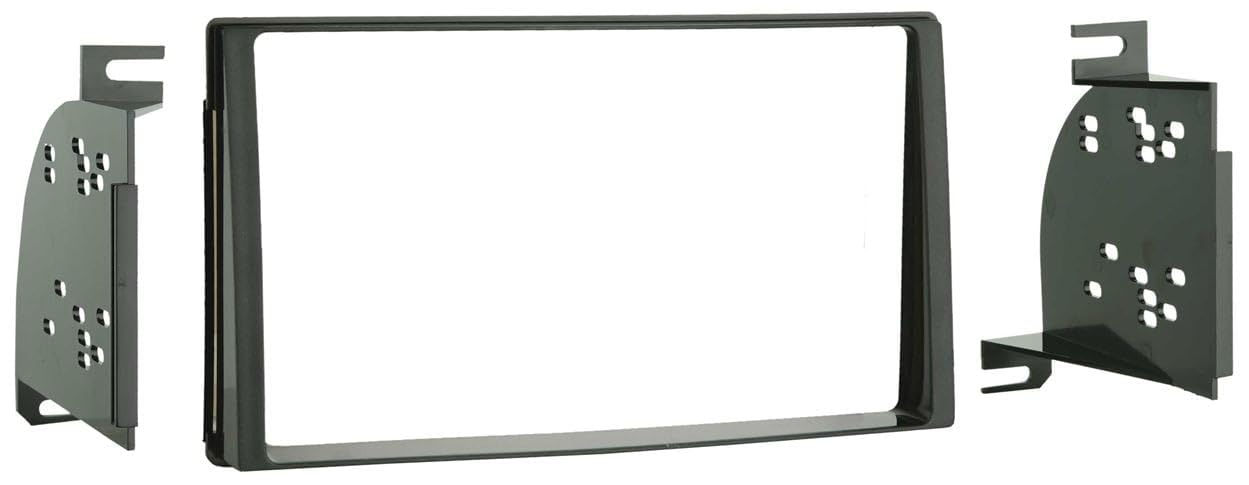 Metra 95-7323 Double DIN Installation Kit for 2006-up Kia Sedona/Hyundai Entourage Vehicles (Black)