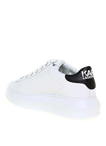 KARL LAGERFELD Kapri Karl Ikonic Lo Lace Trainers Women White/Black - 6.0 - Low Top Trainers Shoes