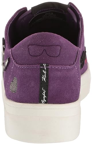 Karl Lagerfeld Paris Cate Shoes β Sneakers for Women with Iconic KLP Pins, Violet, 8