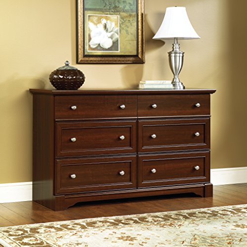 Sauder Palladia Armoire, Select Cherry Finish & Palladia Dresser, Select Cherry Finish