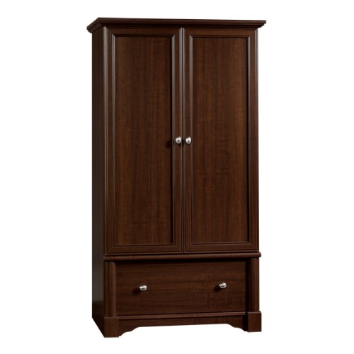 Sauder Palladia Armoire, Select Cherry Finish & Palladia Dresser, Select Cherry Finish