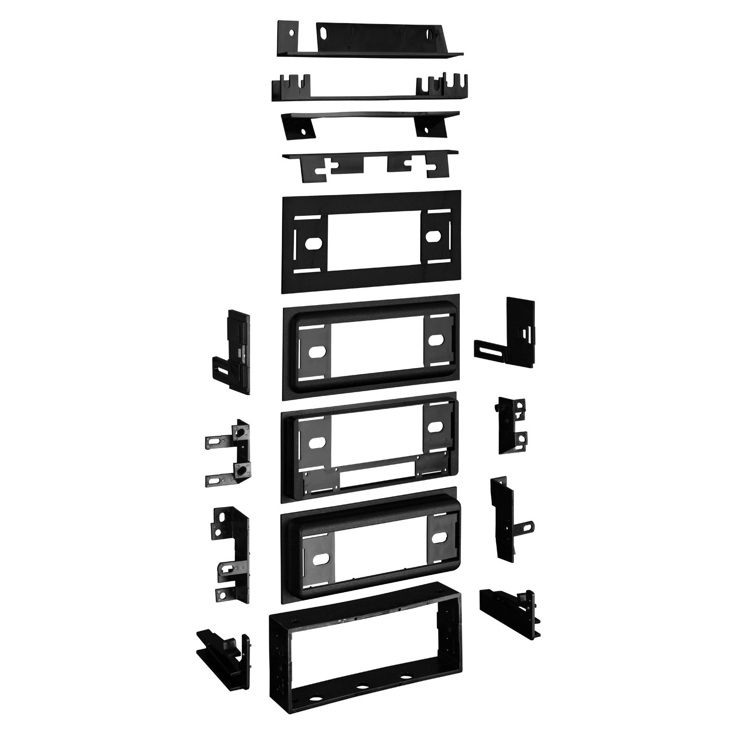 Metal Blad 99-4544 Dash Kit For GM Multikitwith Eq Opt 82-04,Black