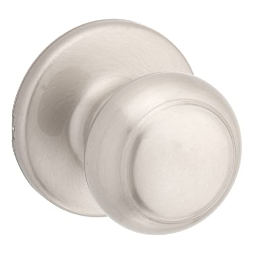 Kwikset 92001-572 Cove Passage Hall/Closet Knob In Satin Nickel