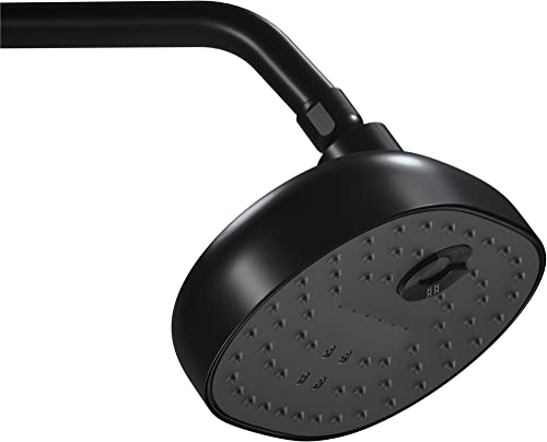 KOHLER 26290-BL Statement Multifunction 2.5 gpm Showerhead, Matte Black