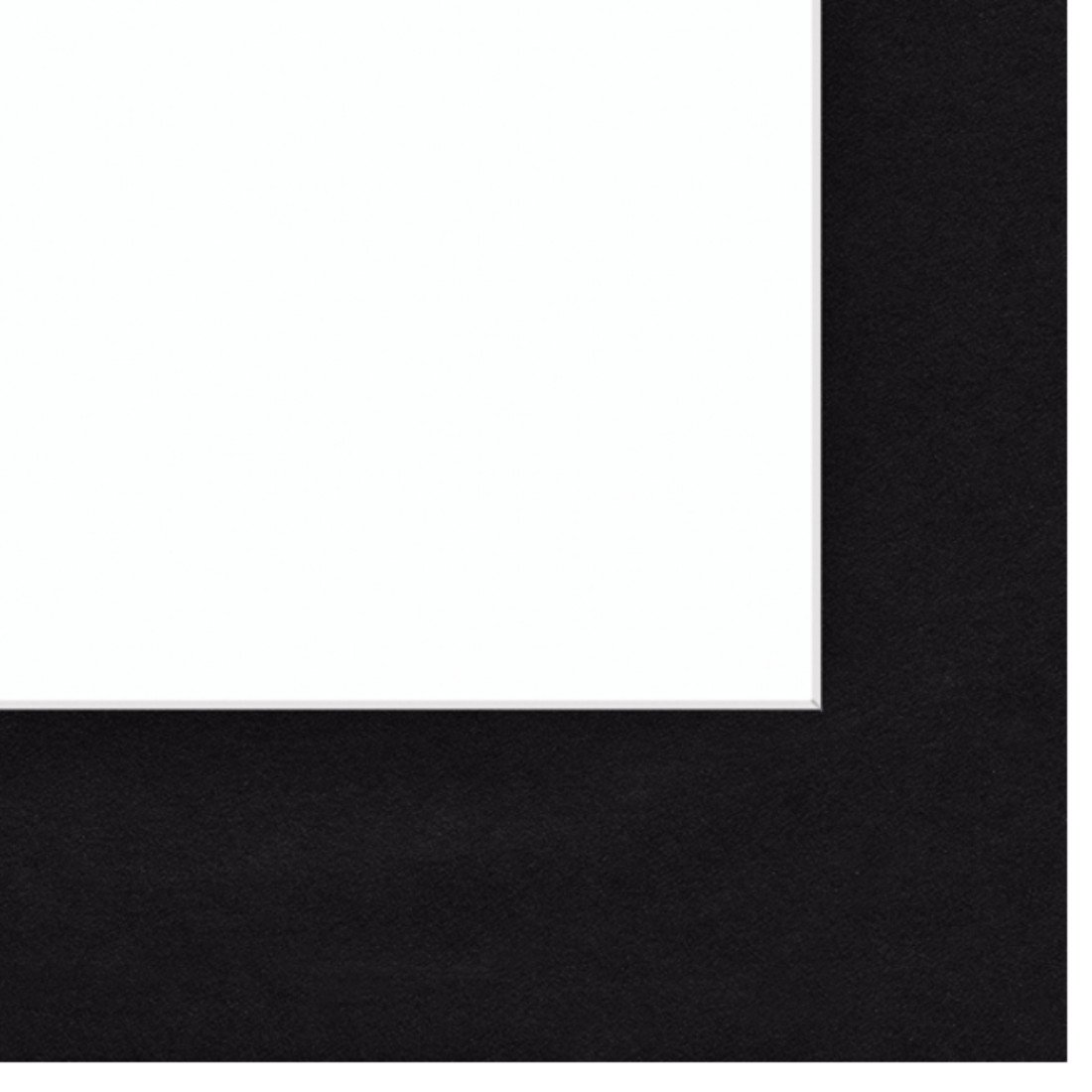 Hama Premium Passe-Partout, Black, 40x50 cm, for an Image Section of 30x40 cm