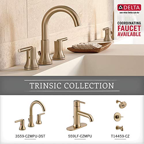 Delta Faucet 75950-CZ Trinsic Toilet Paper Holder, 3.31 x 7.00 x 3.31 Inches, Champagne Bronze