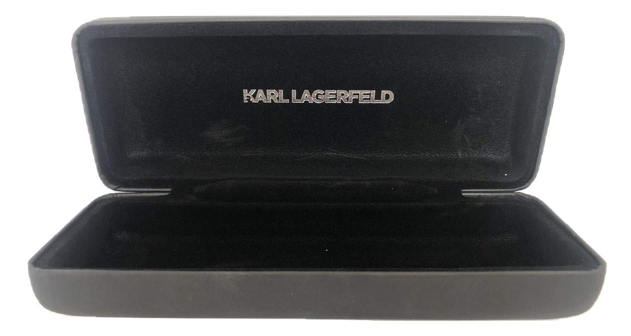 KARL LAGERFELD 57MM Goldtone Borde Aviator Womens Sunglasses, Style KL292S/Color Gold, Logo Arm Bars Embossed Hard Case, 100% UV Protection