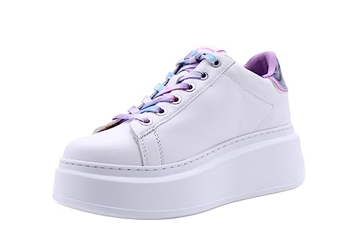 KARL LAGERFELD - Anakapri Lthr - KL63530D323KW01V - Color: White - Size: 8