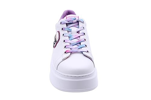 KARL LAGERFELD - Anakapri Lthr - KL63530D323KW01V - Color: White - Size: 8