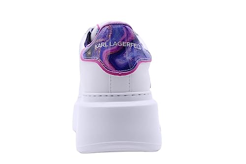 KARL LAGERFELD - Anakapri Lthr - KL63530D323KW01V - Color: White - Size: 8