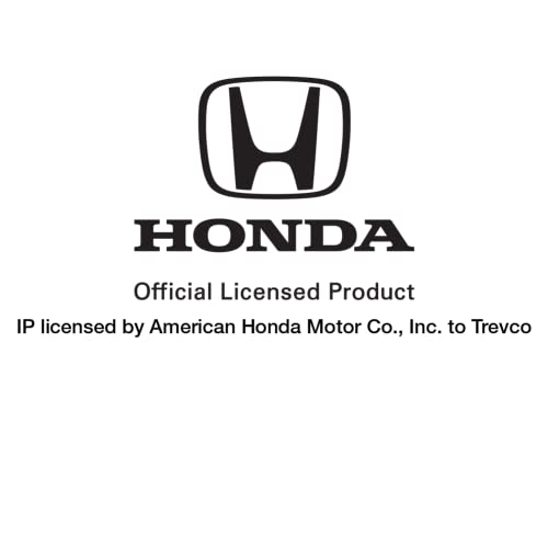 Black Leather Honda Logo Keychain