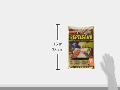 Zoo Med ReptiSandĀ®, 10 Pounds, Desert White