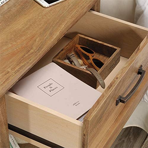 Sauder Cannery Bridge Nightstand, Sindoori Mango Finish