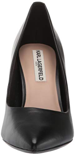 Karl Lagerfeld Paris Women's Royale Dress Pump, Black, 8