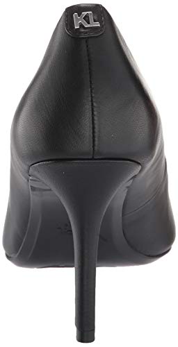 Karl Lagerfeld Paris Women's Royale Dress Pump, Black, 8