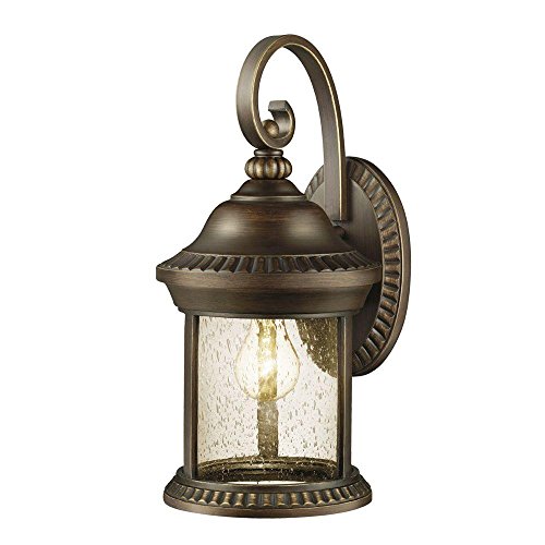 Home Decorators Collection Cambridge Outdoor Essex Bronze Large Wall Lantern