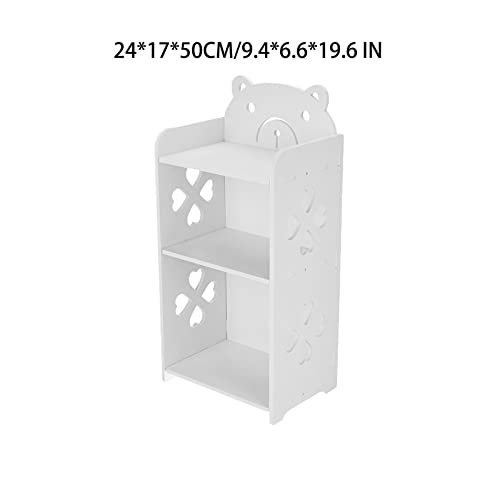 ACHVAC Smart Coffee Table PVC Nightstands Bed Side Table Articles Magazine Cabinet Storage Organizer Bedside Table Drawer Night for Bedroom Furniture