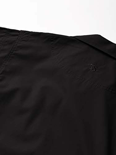 TRU-SPEC 24-7 1051028 Men's Ultralight Long Sleeve Uniform Shirt, Polyester Cotton Rip-Stop, 3X-Large Long, Black