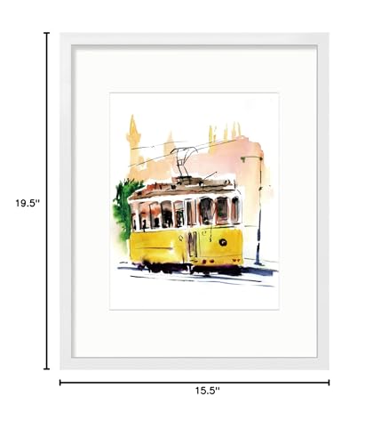 Annecy 16x20 Picture Frames (1 Pack, White), Simple Designed Photo Frame, For Pictures 16x20 for Wall Mounting, Classic Simple Home Office Decor