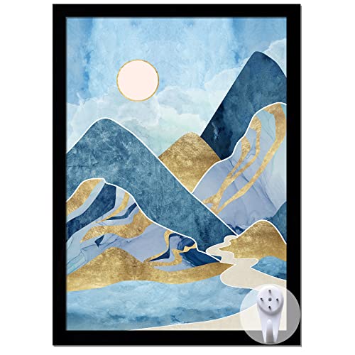 keibiubu Black Picture Frame, 10x14 Picture Frame for Photo Poster Canvas Certificate Document Display Horizontally or Vertically High Transparent Wall Gallery(Size 10 x 14 inches)
