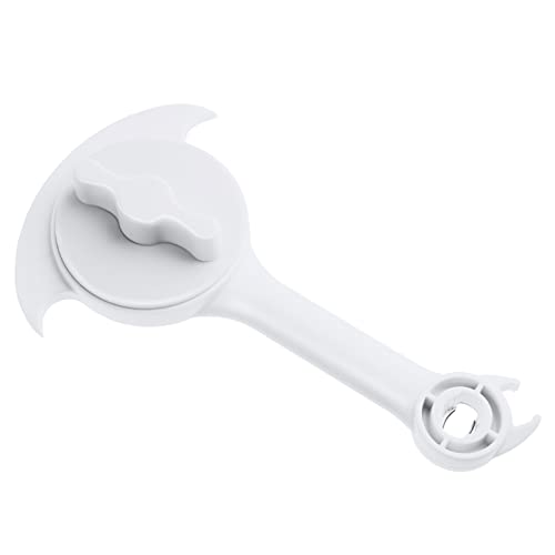 Jar Opener, Jar & Bottle Opener for Weak Hands Seniors with Arthritis Lid Opener Cap Opener Grip Opener | Labor-saving | Multifunctional | Adjustable | Handheld (Pure White)