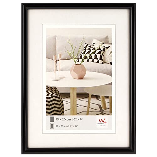 Walther Design KB070H Galeria Picture Frame, 19.75 x 27.50 inch (50 x 70 cm), Black