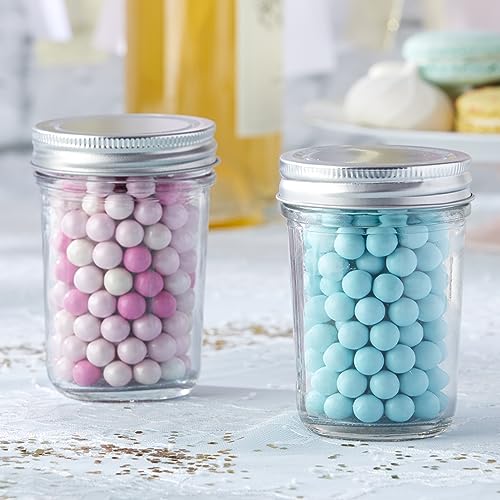 Kate Aspen Mason Jar Lids, Solid Canning Lids (Set of 12), Party Favors, Fits 8 oz, 12 oz and 16 oz Mason Jars